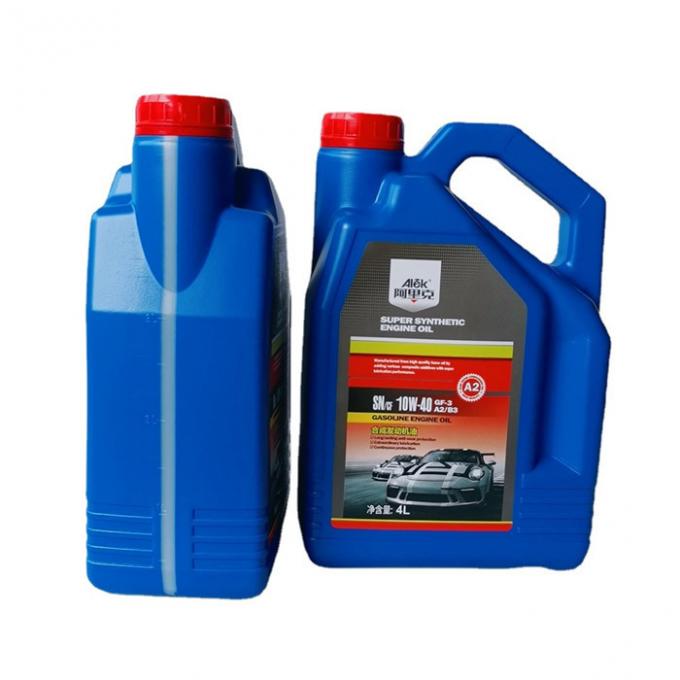 Pilfer Proof PP Cap Empty Motor Oil Bottles 4L Car Oil Containers ...