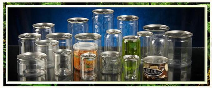 600ml PET Clear Plastic Soda Cans Round Disposable Pop Can Impact Resistant