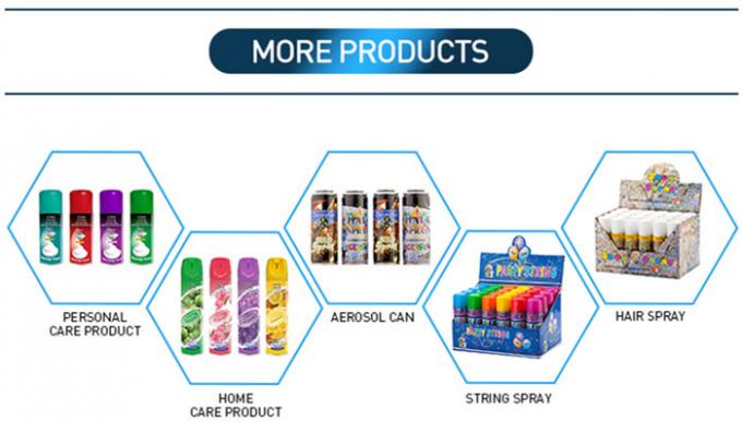 Decorative CMYK Customized Fake Snow Spray Can Dia 52mm Aluminum ...